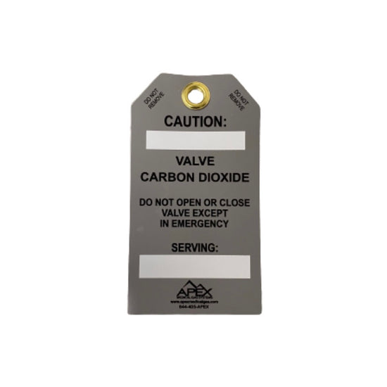Medical Gas Valve Tags – Apex Medical Gas Inc.
